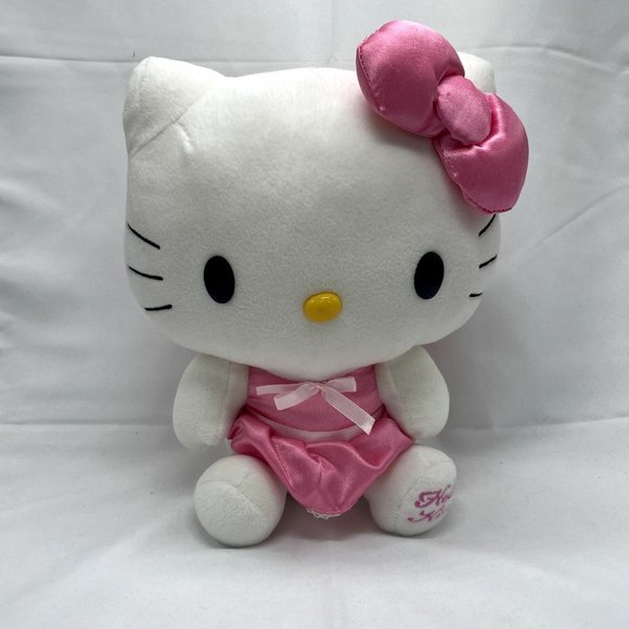Sanrio | Toys | Vintage Hello Kitty Angel Plush Doll 3 Pink Authentic ...